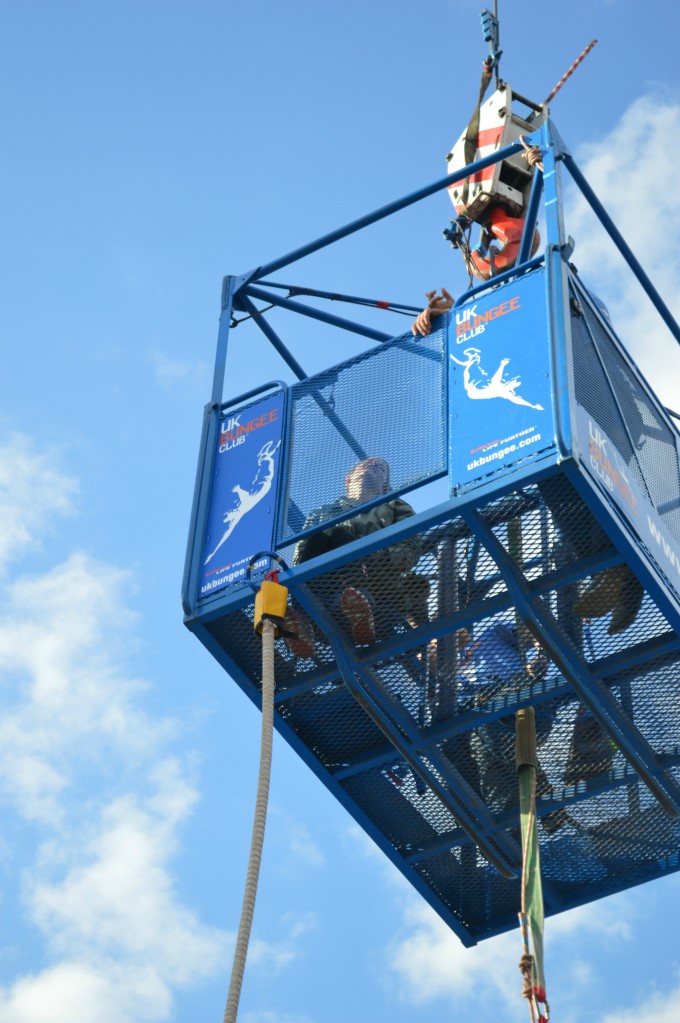 Bungee Jump Challenge with Team SCA – Beauty Rocks